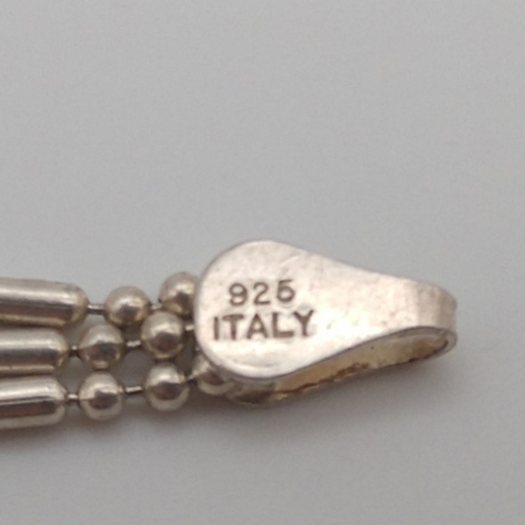 Fas | Jewelry | Vintage Silver Fas Italy Boho Bracelet | Poshmark